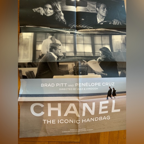 CHANEL | Office | Chanel The Iconic Handbag 3 Huge Illustration Banners ...